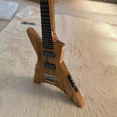 6 String Bass /6 String Electric Busuyi Double Neck Guitar | Reverb