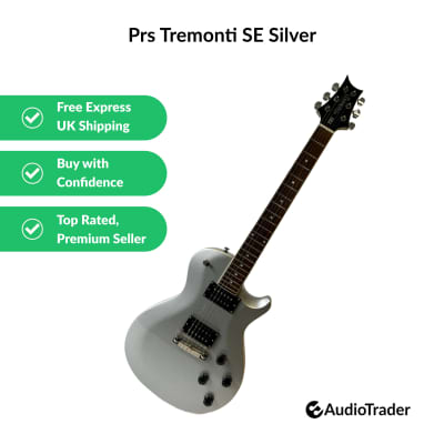 PRS SE Tremonti Custom Zebra Wood Natural Gloss 2017 | Reverb UK