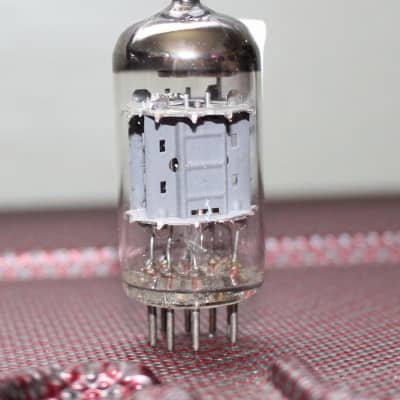 AMPEREX ECC83 HOLLAND 12AX7 BUGLE BOY ERA HALO | Reverb Australia