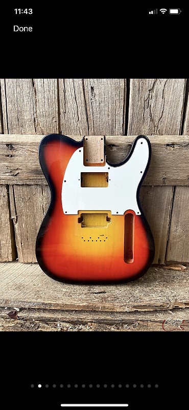 Guitar Mill T-Style Body 2021 Nitrocellulose “3 Tone | Reverb