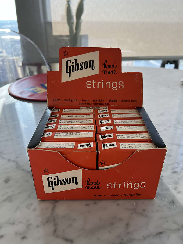 1950’s- 1960’s Gibson Dealer Strings Display Box Rare | Reverb Canada