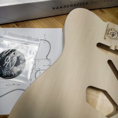 Handcrafted Bass Wood Telecaster Guitar Body - Unfinished | Reverb