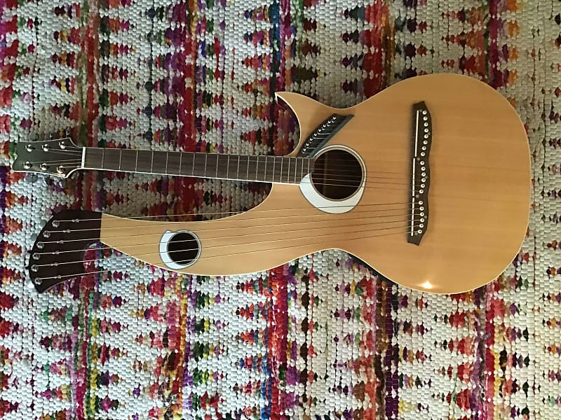 2020 Custom Harp Guitar with Pickup & EQ | Reverb