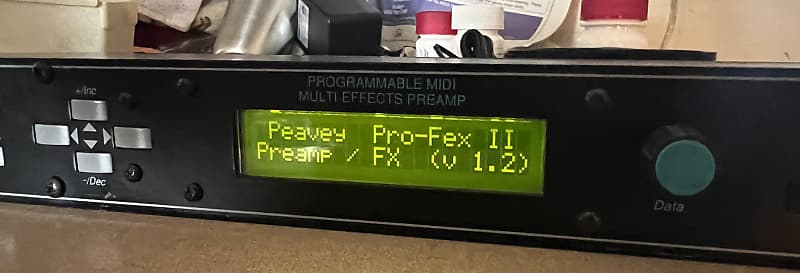 Rare Peavey Pro-Fex II Effects Processor INCLUDES power | Reverb