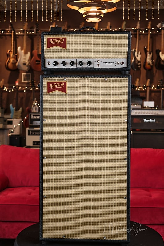 Benson Vincent 30 Watt Head & 2x12 Cab Guitar Amplifier - | Reverb
