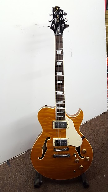 Samick Royale RL-3 Semi-Hollow Electric Guitar with Seymour | Reverb