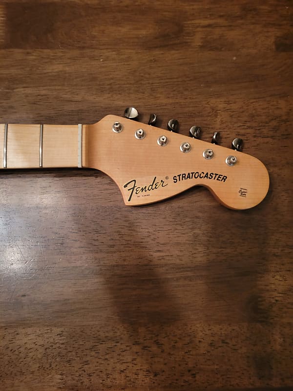 Musikraft Stratocaster Neck 2022 Laquer Finish | Reverb