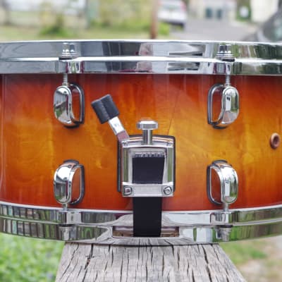 Tama Starclassic Maple Exotix 1 Sierra Gold Burst 6.5x14 - | Reverb