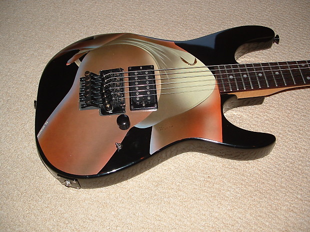 Dean Custom 1988 80's Booty Graphic | Reverb