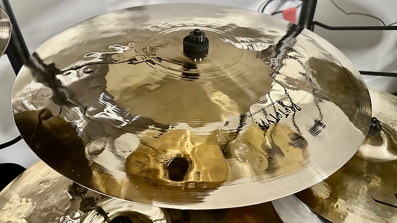Sabian 19” HHX Prototype Brilliant Flat Ride 2023 - Brilliant | Reverb