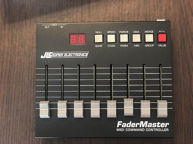 JL Cooper FaderMaster 1993 - Grey | Reverb