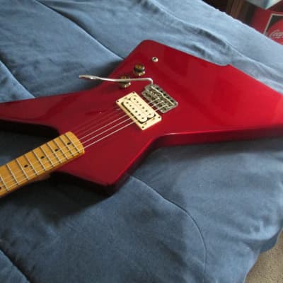 1983 Ibanez Destroyer - Candy Apple Red | Reverb