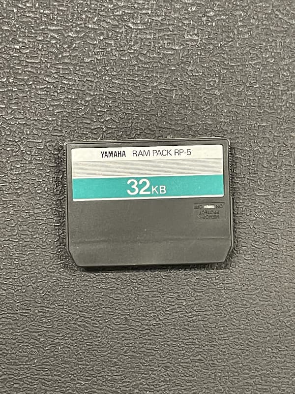 Yamaha RP-5 32KB RAM PACK MEMORY CARD FOR SYNTHESIZER | Reverb