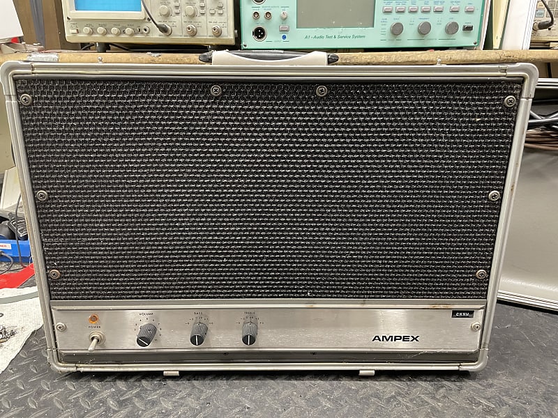 Ampex AA-620 1960s powered speaker- SERVICED! | Reverb