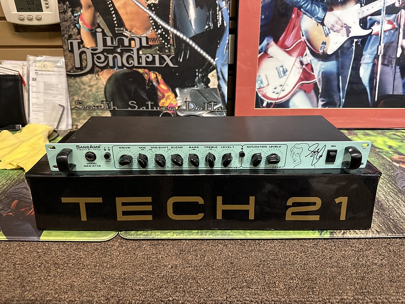 Tech 21 GED-2112 Geddy Lee Bass Preamp Rackmount | Reverb