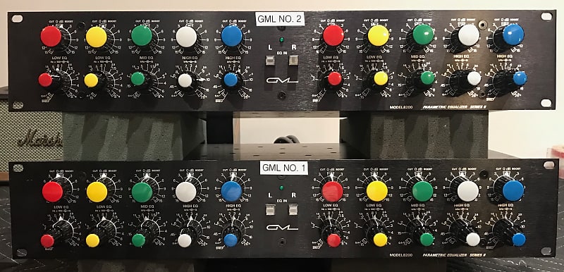 GML 8200 Parametric Equalizer '80 | Reverb