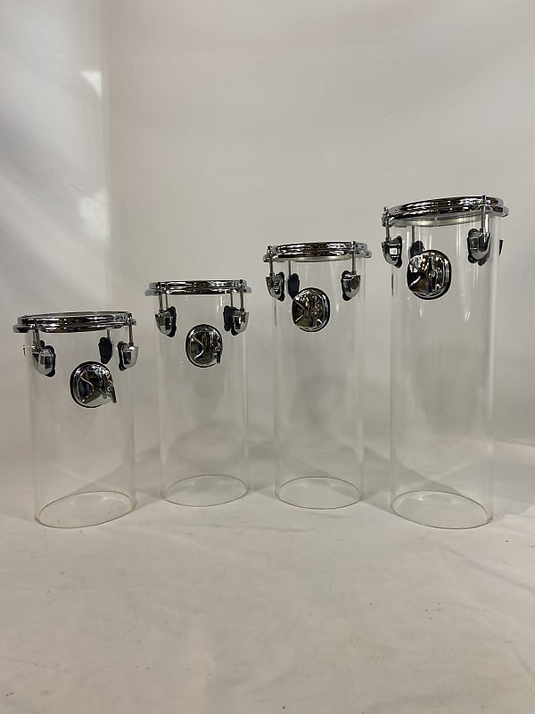 Octobans RL Drums RL6-12-18-AW 2023 - Clear Acrylic | Reverb