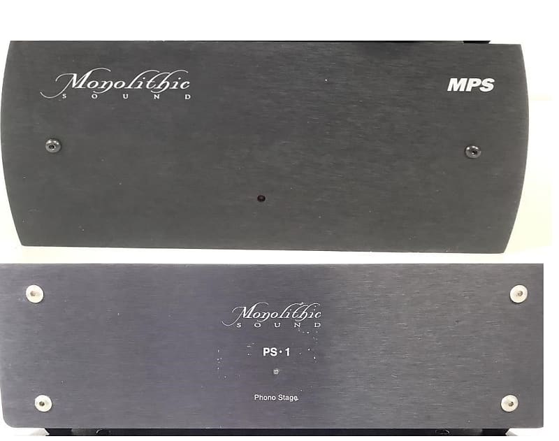 HiFi Vintage Monolithic Sound PS - 1 Phono Stage Phono | Reverb
