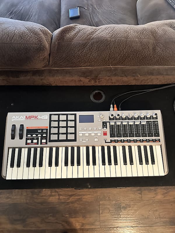 Akai MPK49 Grey | Reverb