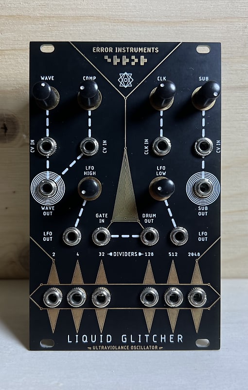 Error Instruments LIQUID GLITCHER Oscillator gold edition | Reverb