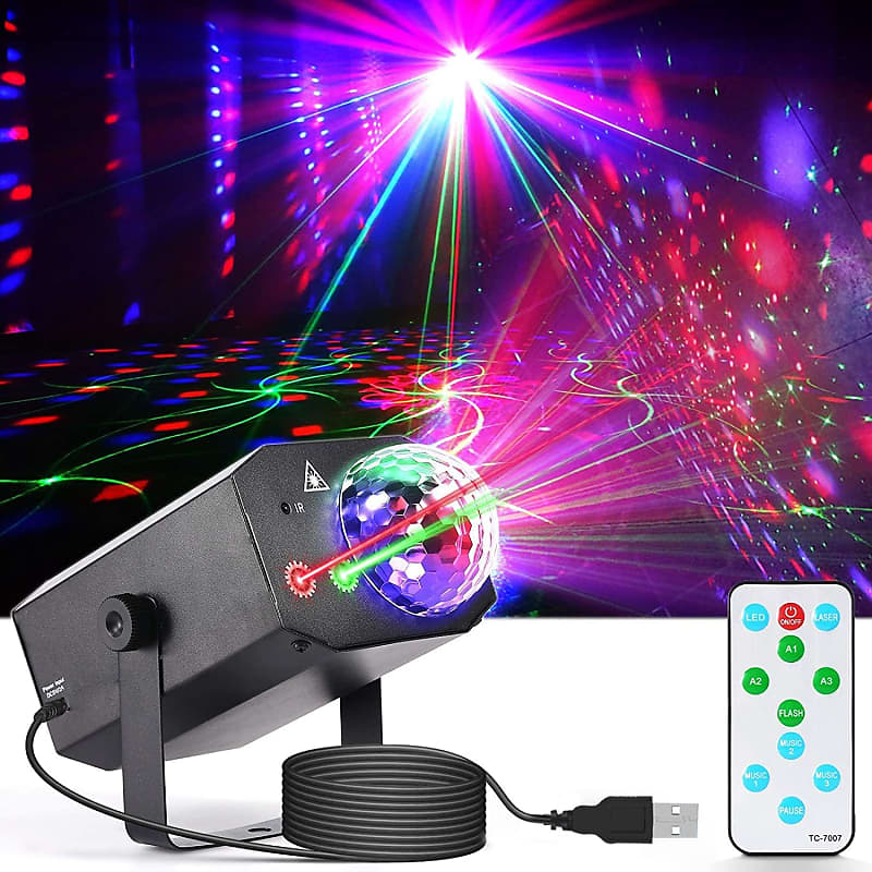 Party Lights, Disco Lights + Disco Ball 2 In 1 Sound | Reverb