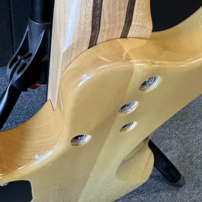 Traben Array Limited 4- string Active Fretless Bass Spalted | Reverb