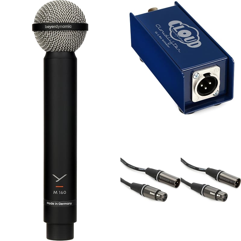 Beyerdynamic M 160 Double Ribbon Microphone and Cloudlifter | Reverb