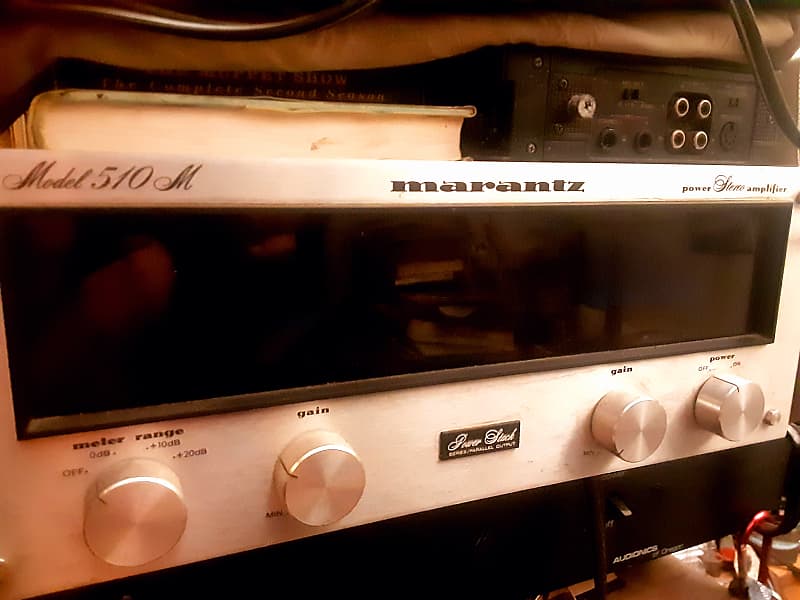Marantz 510m 1976 Black silver | Reverb