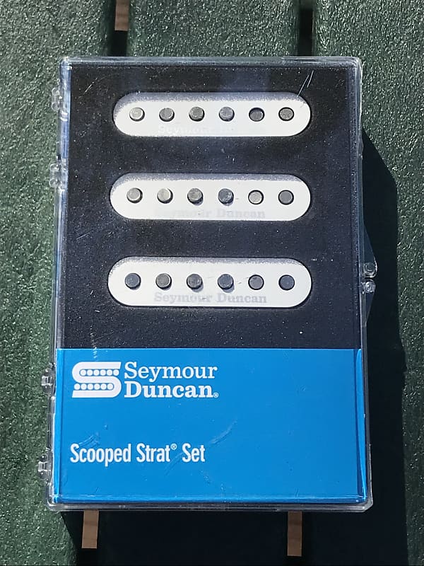 Seymour Duncan Scooped Strat Pickup Set - White Fender | Reverb