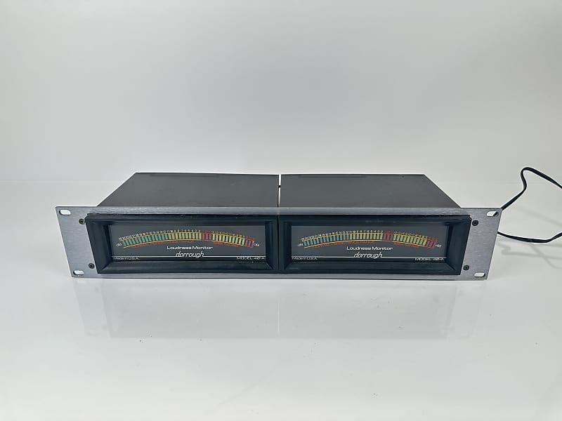 Dorrough Analog Loudness Meters Model 40A Pair, Rack | Reverb