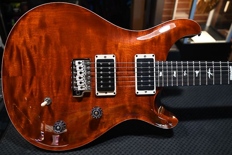 PRS Wood Library CE 24 Quilt - Tortoise Shell #9616 | Reverb