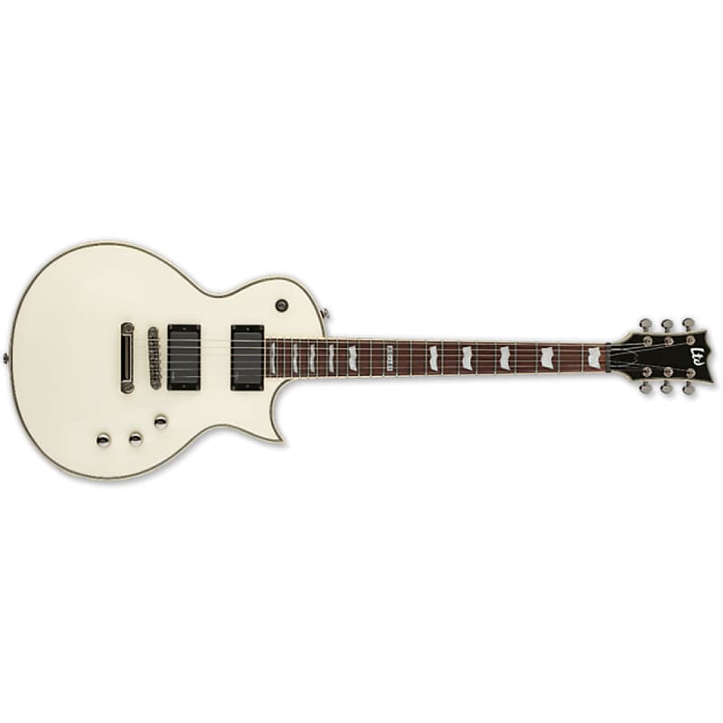 ESP LTD EC-401 Eclipse Electric Guitar Olympic White Mahogany | Reverb