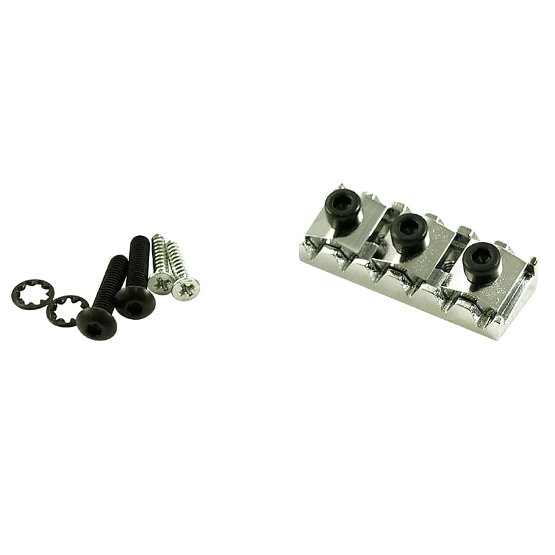 Floyd Rose FR-NR7/C/P Locking Nut - R7 - Chrome | Reverb