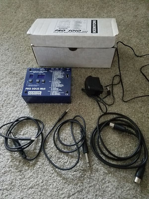 Kenton Pro Solo MKII CV to MIDI Converter Complete | Reverb Australia