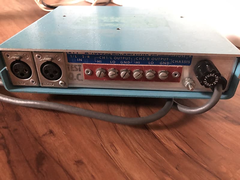 ATI M-1000: Vintage Microphone Preamplifier, US-Made | Reverb España