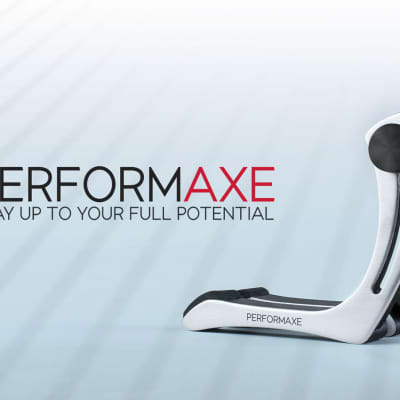 PERFORMAXE Electric Guitar Leg Rest - Brushed Aluminum. New | Reverb