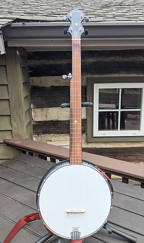 Gold Tone fretless Open back banjo AC-1 FL 2022 - Black satin | Reverb