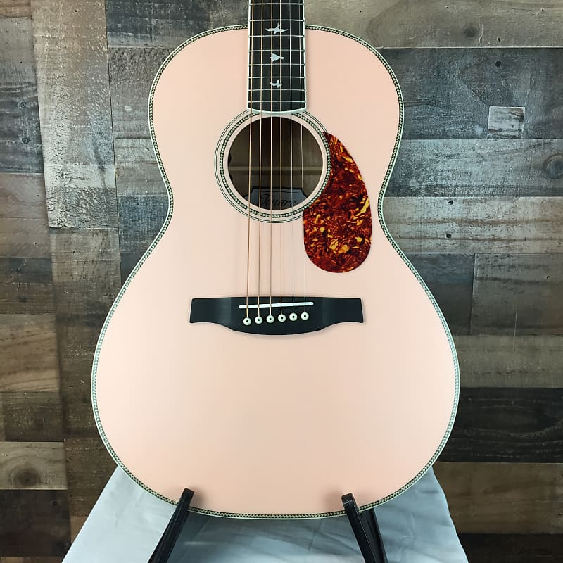 PRS SE Parlor P20E Acoustic/Electric Shell Pink, BLEM, Free | Reverb