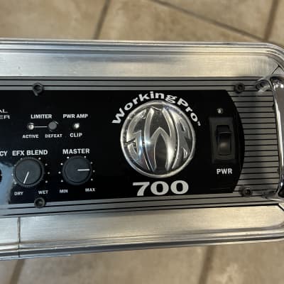 SWR Workingpro 700 Amp w SKB Rack Case | Reverb
