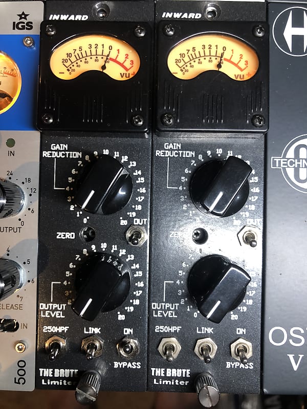 Inward Connections The Brute 500 Series Optical Compressor | Reverb