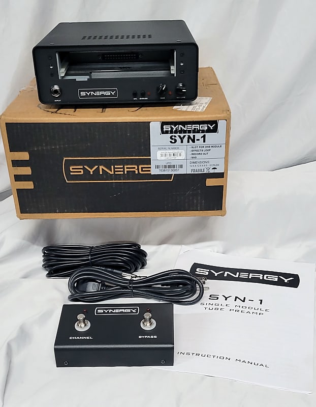 Synergy SYN-1 Rack Mount Preamp with 1 Module | Reverb