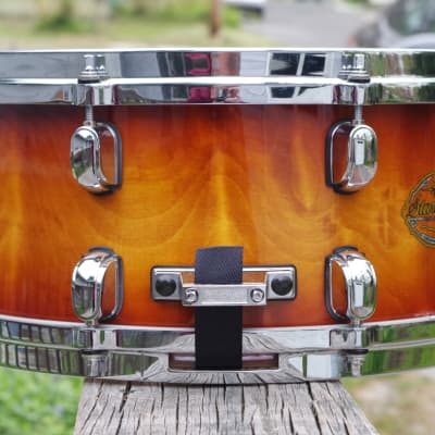 Tama Starclassic Maple Exotix 1 Sierra Gold Burst 6.5x14 - | Reverb