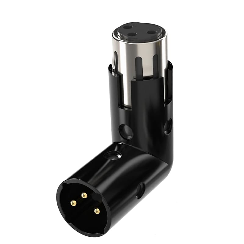 XLR Angle Adapter Adjustable 90 Degree Right Angle Connector | Reverb