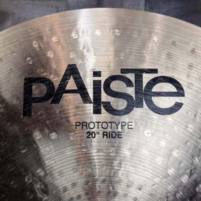 Paiste 20'' Prototype Ride | Reverb