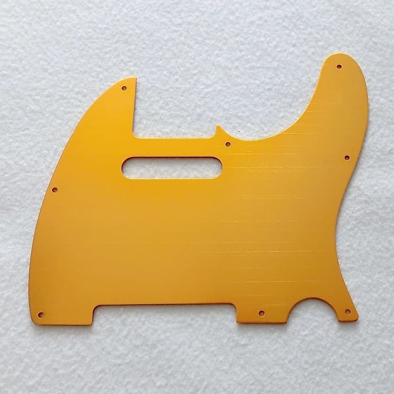 Gold Tele Style Aluminum Guitar Pickguard Scratch | Reverb Canada
