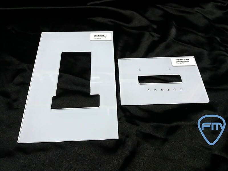 Tremolo Routing Template for Fender, Gotoh, Wilkinson - Set | Reverb