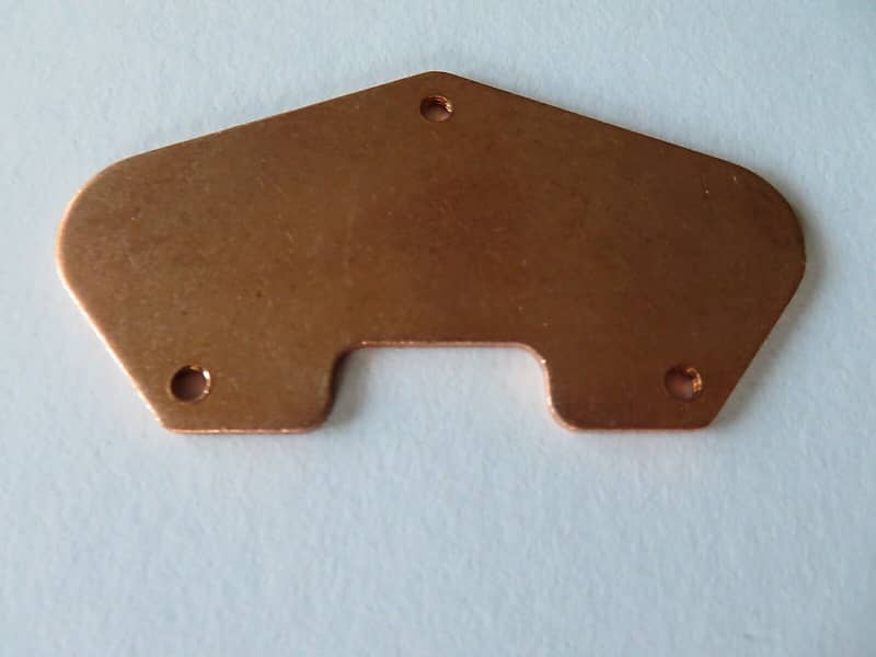 Telecaster guitar solid brass telecaster bridge pickup base | Reverb