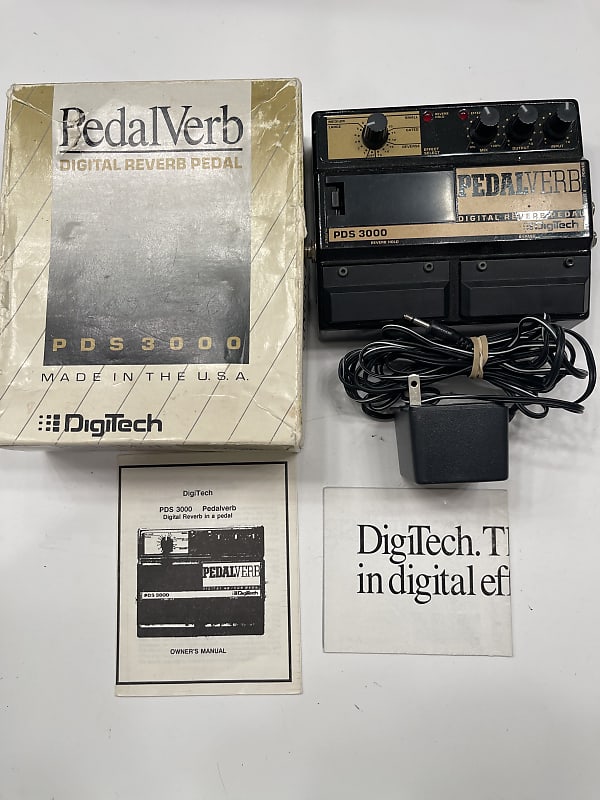 Digitech DOD PDS-3000 Pedalverb Digital Reverb Rare Vintage | Reverb