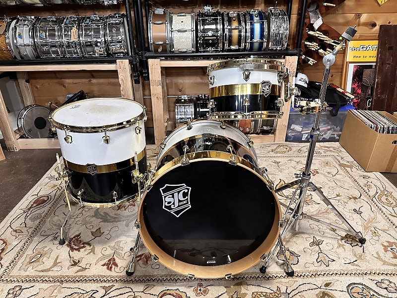 SJC Custom Drums Paramount 3 pc Drum Set- Very Good Condition | Reverb