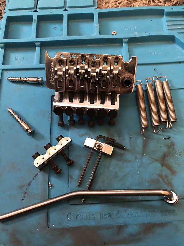 Floyd Rose Vintage Kramer Original 1986-87 - Chrome | Reverb